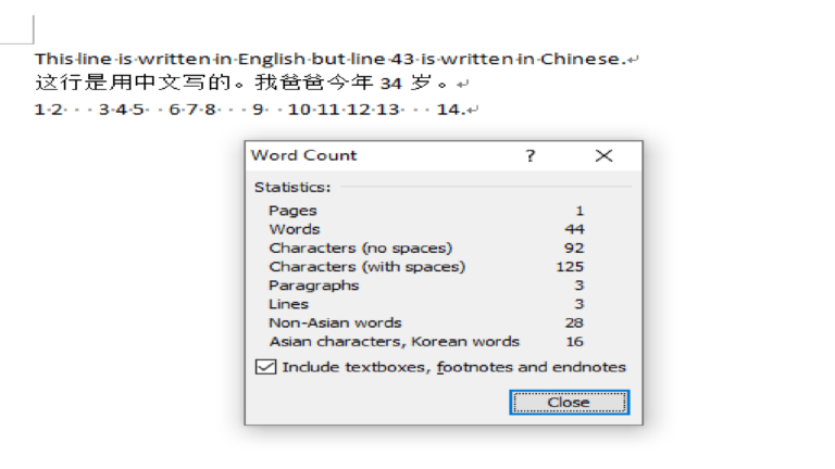 How to count Chinese characters - David Smith Translation